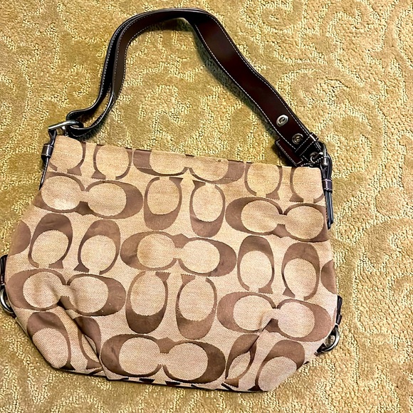 Coach | Bags | Coach Logo Purse | Poshmark